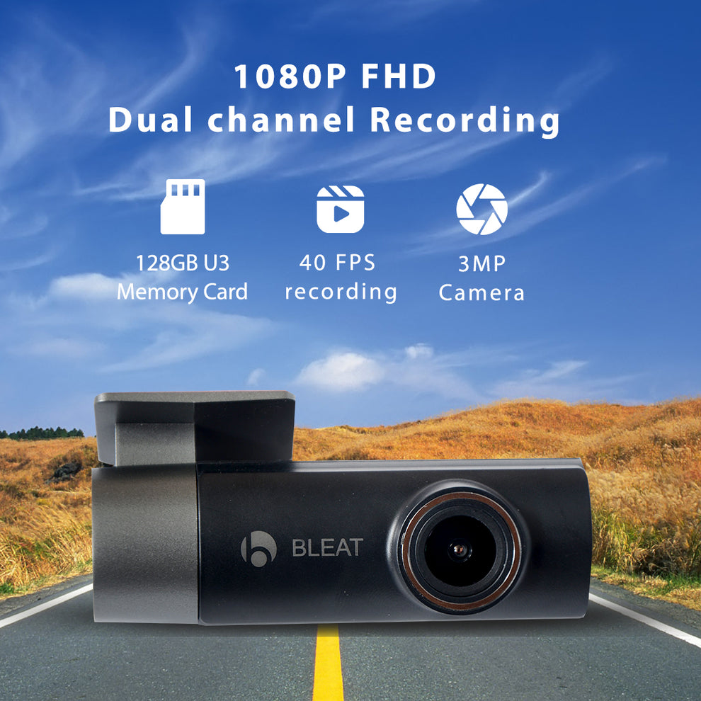 Bleat Eagle Eye 2K Dash Cam | 40 FPS Full HD, Night Vision & Parking ...